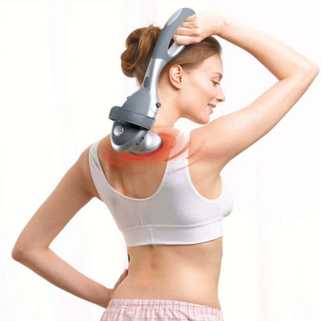 Beurer Infrared Tapping Massager With Removable Handle And 2 Massage Attachments – Silver – BuysBest