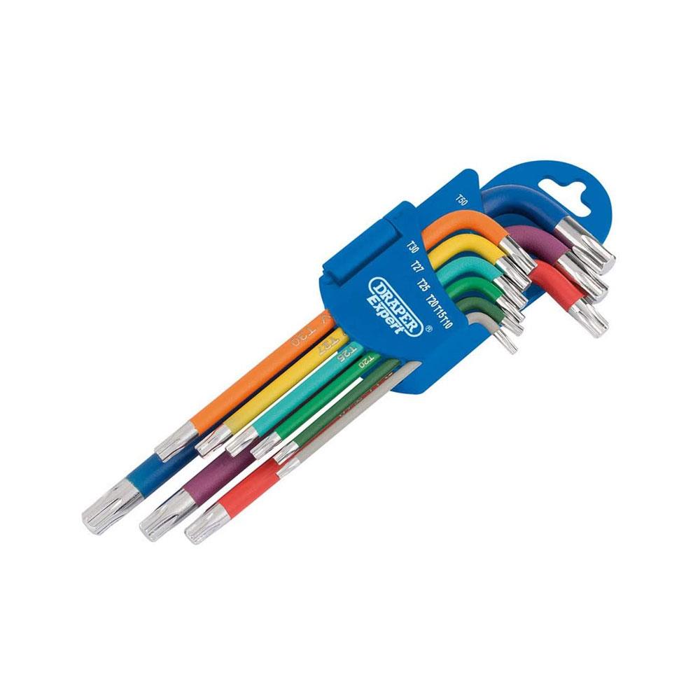Draper TX-Star Metric Colored Long Arm Key 9-Piece Set – BuysBest