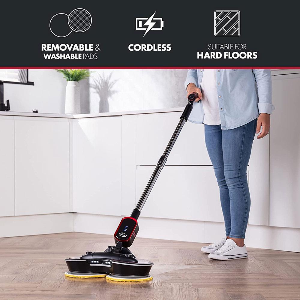 Ewbank Lightweight Cordless Floor Polisher And Cleaner 14.8V 350ml ...