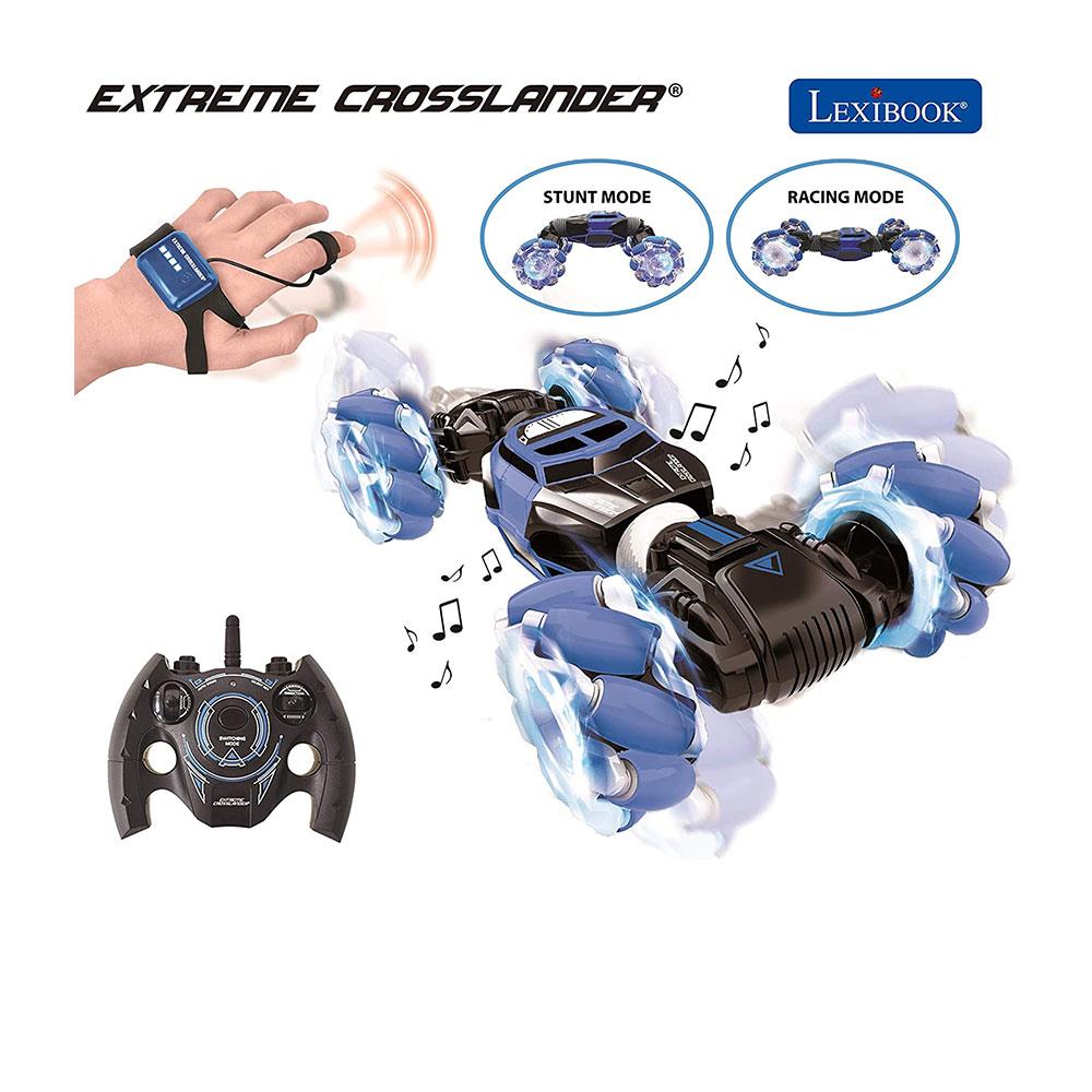 Lexibook Extreme Crosslander Luminous Radio Car | BuysBest