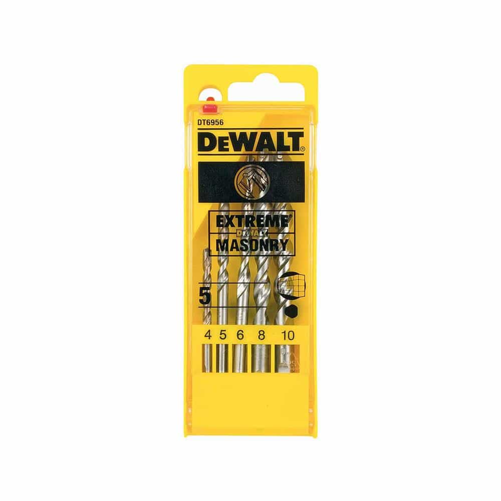 Dewalt Extreme 2 Sds Plus Masonry Drill Bit Set 5 Piece