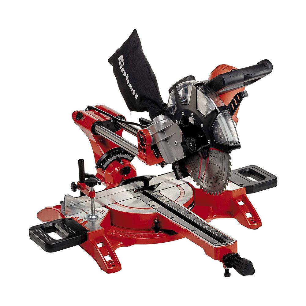 Einhell TC-SM 2534/1 Dual Sliding Mitre Saw 2350W - Red | BuysBest