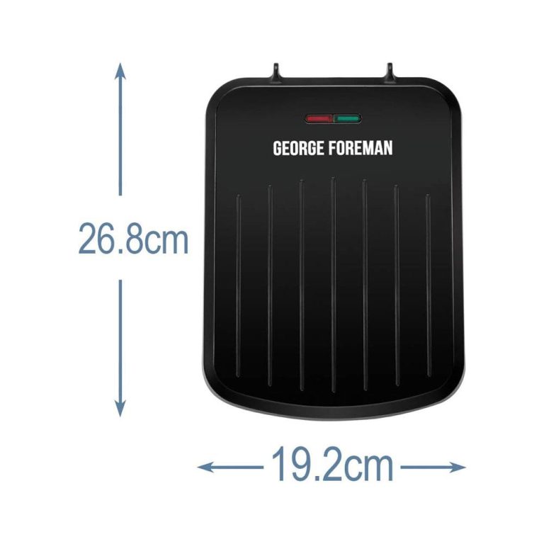 George Foreman Small Fit Grill Versatile Griddle Hot Plate And Toastie ...
