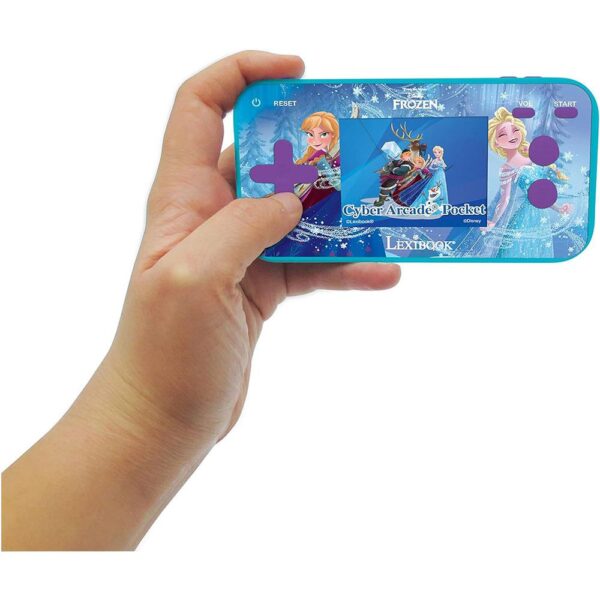 Lexibook Frozen Handheld Console Mini Cyber Arcade 150 Games – Purple ...