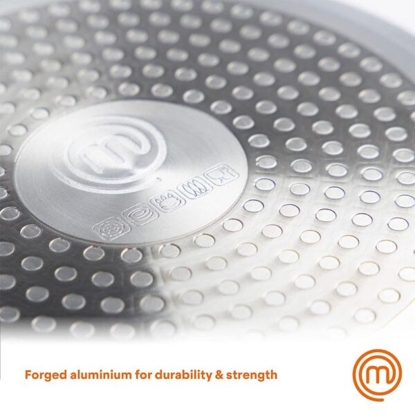 MasterChef Essential Non-Stick Stainless Steel Sauce Pan With Tempered ...