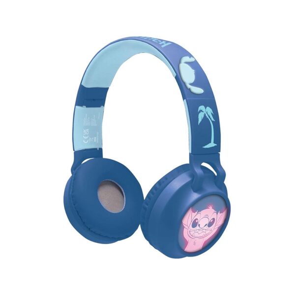 Lexibook Disney Stitch 3D Design Bluetooth Headphones – Blue – BuysBest
