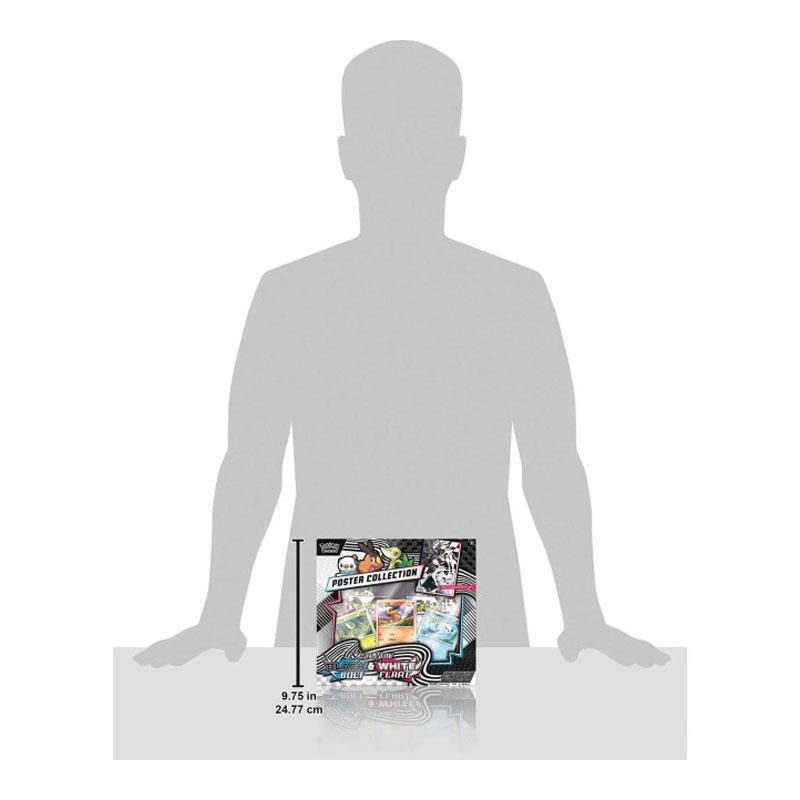 Pokemon TCG Unova Poster Collection 3 Foil Promo Cards 4 Booster Packs ...