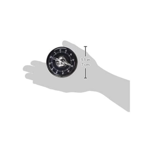 Judge Kitchen Classic Timer 60 Minute Wind Up Cooking Timer Black ...