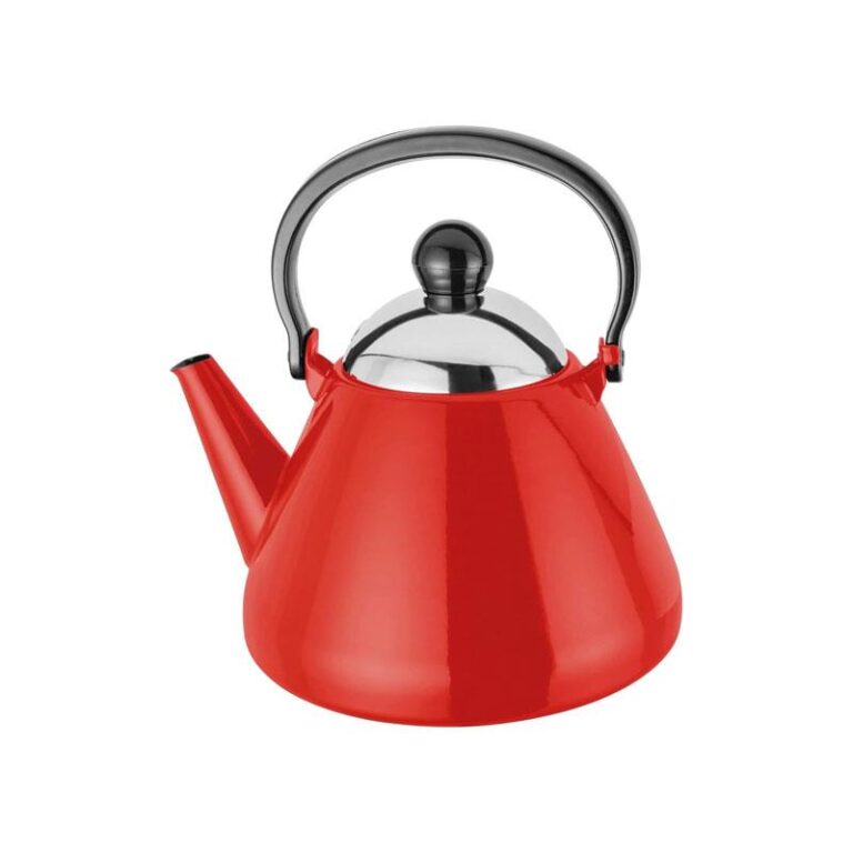 Judge Essentials Enamel Stove Top Kettle Stainless Steel 1.5 Litres Red ...